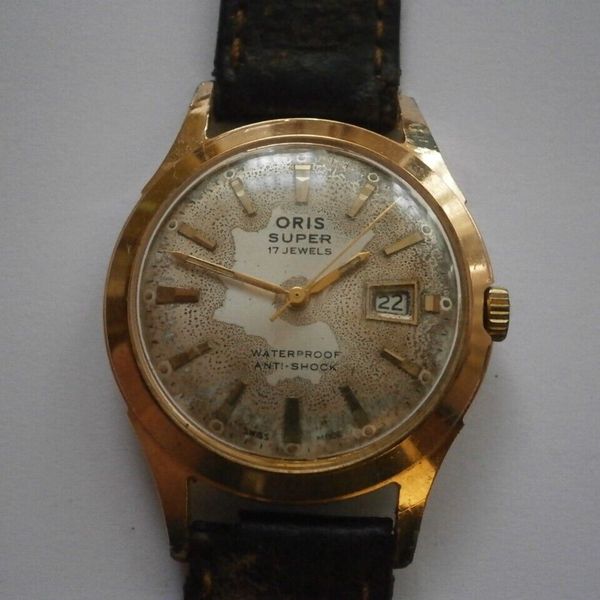 Vintage gents wristwatch ORIS SUPER mechanical watch working spares or repair | WatchCharts ...