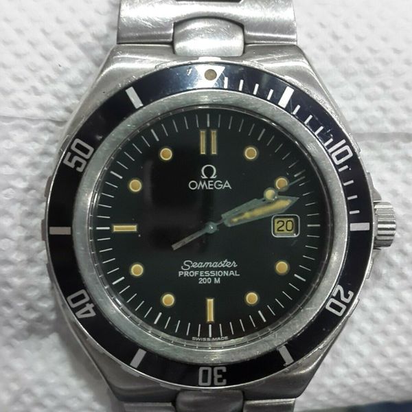OMEGA SEAMASTER 200M 1995 Pre-Bond Dive Stainless Steel Watch special ...