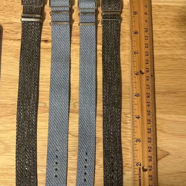 [WTS]crown and buckle Chevron straps. 20mm & 22 mm | WatchCharts ...