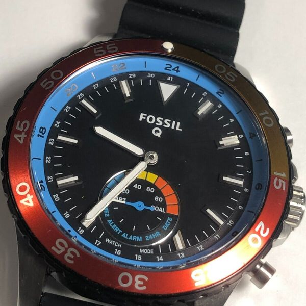FOSSIL Q CREWMASTER HYBRID SMARTWATCH 46MM MODEL NDW2B | WatchCharts ...