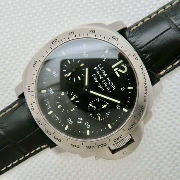 2008 Luminor Panerai Daylight Automatic Chronograph PAM 250 OP 6769 Cal ...