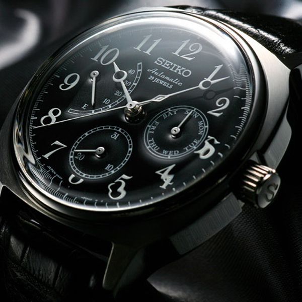 FS : Rare Seiko 6R20 Mechanical Black Enamel Dial SARC011 | WatchCharts ...