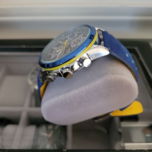 Citizen Blue Angels World Chronograph Eco Drive Men's Watch ...