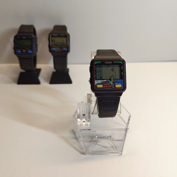 Casio Vintage Game Watch GS-20 Super Windsurfing | WatchCharts Marketplace