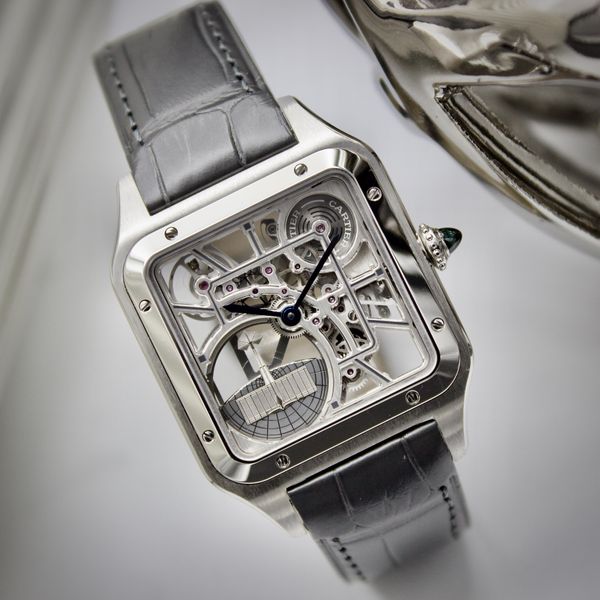 [WTS] 2024 Cartier Santos Dumont Skeleton WHSA0032, Brand New Condition ...