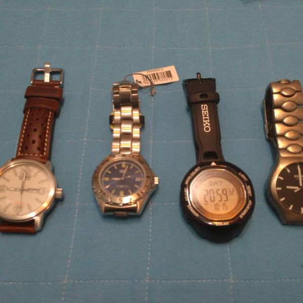 FS: Citizen eco drive aviator+Seiko ABC+Lotus Kinetic+Boccia T2 bund ...