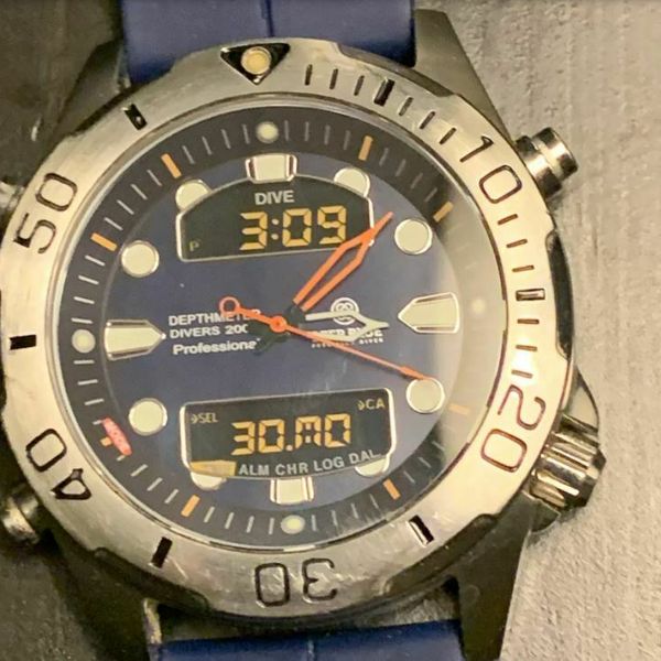 Deep Blue Depthmeter Ana/Digi Diver | WatchCharts