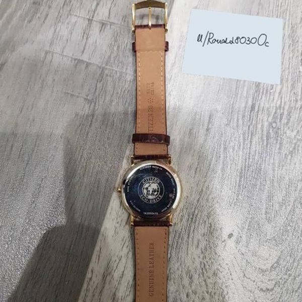 [WTS] Citizen Mens Eco Drive Watch E101-S015588 35USD | WatchCharts