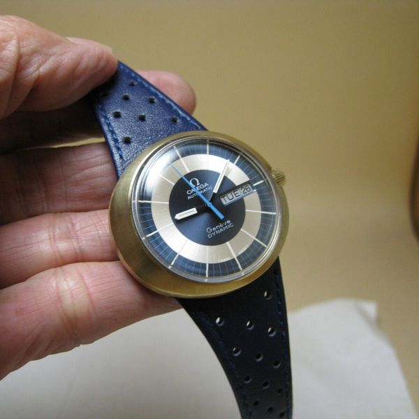 Men's Omega Dynamic 41mm Blue/ Silver Dial Automatic Swiss Watch ...