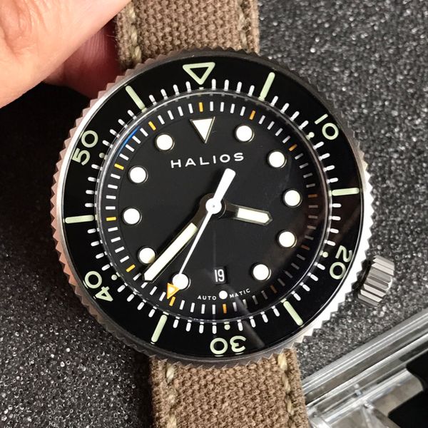 *SOLD* FS Halios Puck II Black *SOLD* | WatchCharts