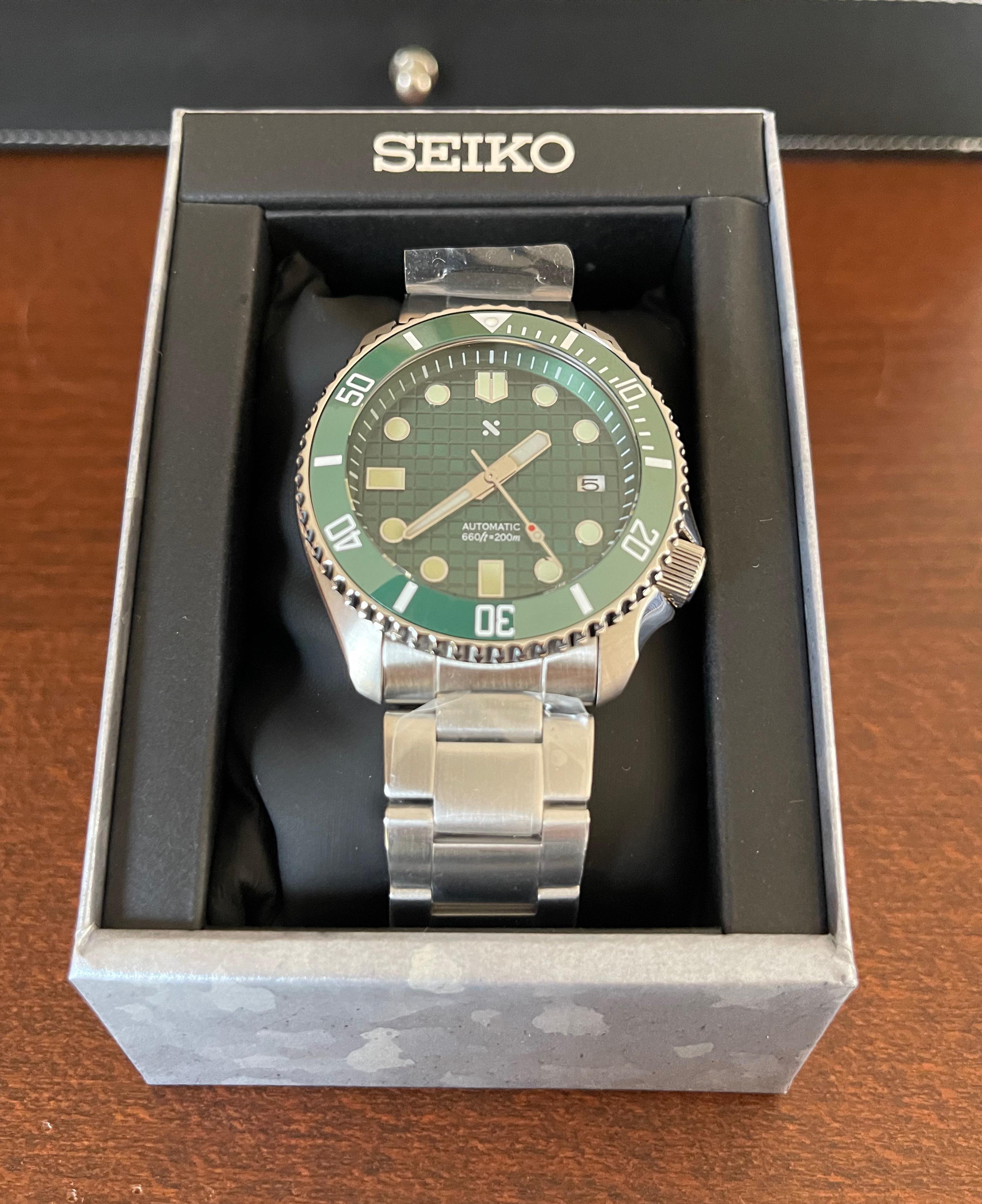 [WTS] Custom Seiko 5 SRPD “Hulk” Mod/Build Automatic Dive Watch ...