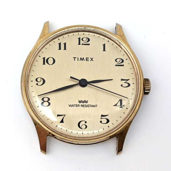 1982 Vintage TIMEX Marlin Water Resistant Men's 33mm Watch Movement ...