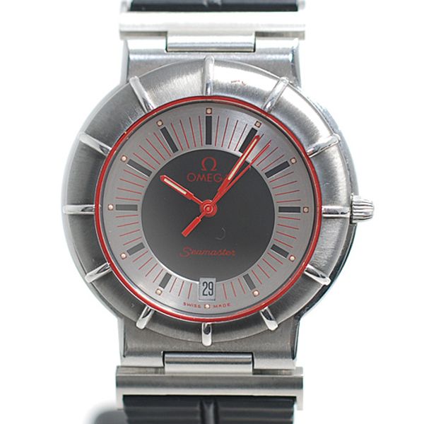 Omega OMEGA Seamaster Dynamic Men's Watch Rubber Belt Gray Dial ...