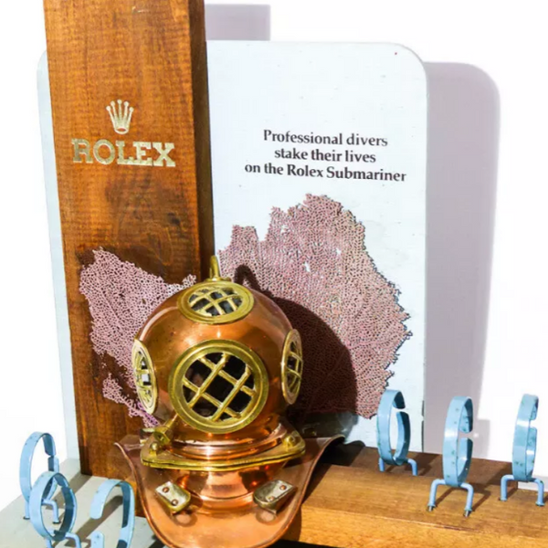 Authentic Rolex Helmet/ Store Display/Submariner 5513 | WatchCharts