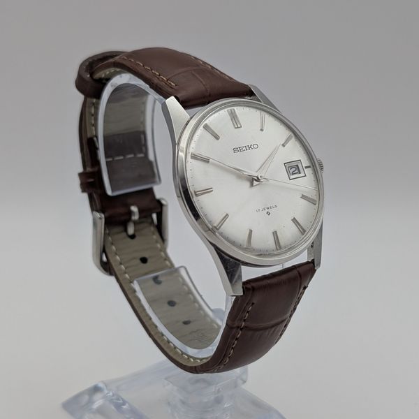 Vintage 1972 Seiko 6602-1990 - Mechanical Hand Wound Dress Watch ...