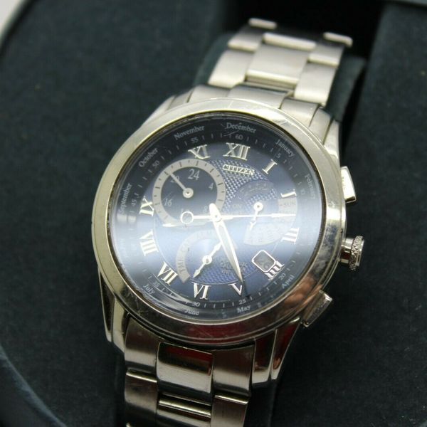 Citizen Solar Powered Eco-Drive Perpetual Calendar E870-SO15278 HST ...