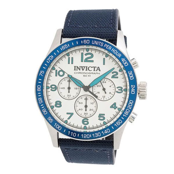 Model 40519. Invicta Vintage Night Vision 44mm Quartz Chronograph Strap ...