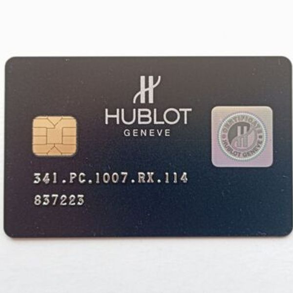 HUBLOT Garanzia Warranty Booklet Card | WatchCharts Marketplace