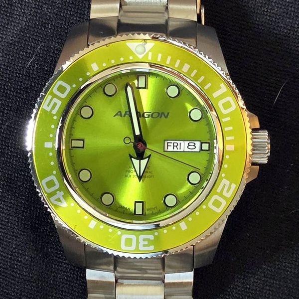 Aragon Automatic, Invicta, Charles Hutton, J. Brackett - Quartz Colored ...