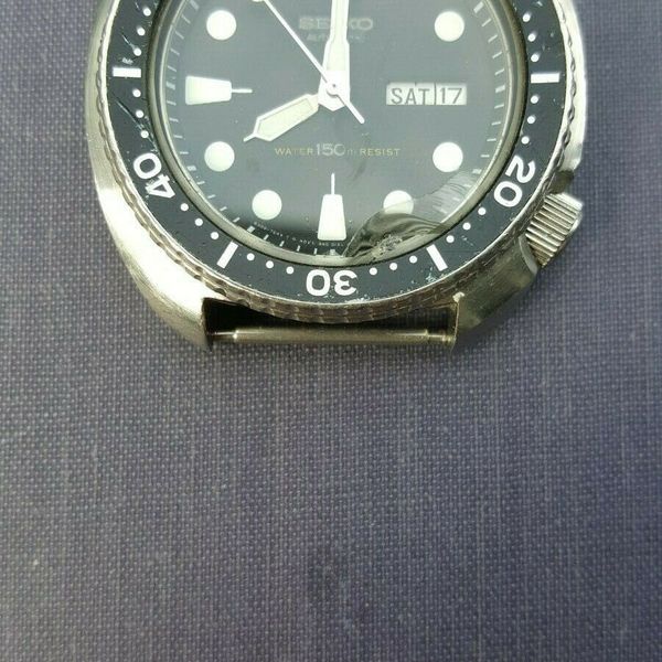 PARTS OR REPAIR ONLY, NON-WORKING Vintage Seiko 6309-7049 Turtle Automatic Diver | WatchCharts ...