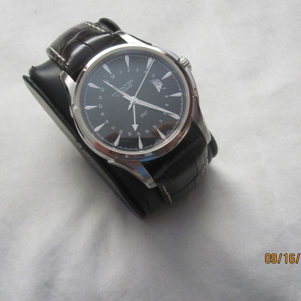 FS- HAMILTON JAZZMASTER TRAVELER GMT AUTOMATIC | WatchCharts Marketplace