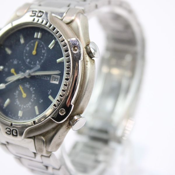Citizen Action 2000 Chronograph Watch Quartz UNTESTED | WatchCharts ...