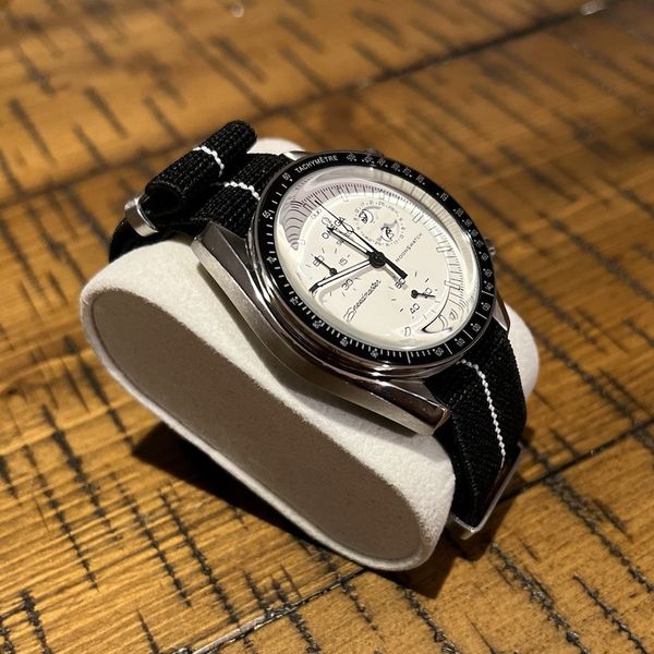 OMEGA x Swatch MoonSwatch White - Mission to MoonPhase - Steel Metal ...
