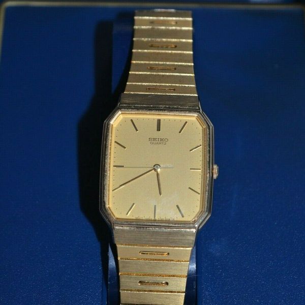 Vintage Seiko 5Y95 5020 Men’s Wrist Watch Working w/Box MINT Quartz ...