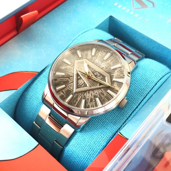 Superman x Fossil Wrist Watch S-SHIELD LE1207SET Limited Edition 2025 ...