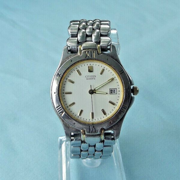 Men's Citizen Stainless Steel Watch Model 5510-K09915 Japan Movt ...