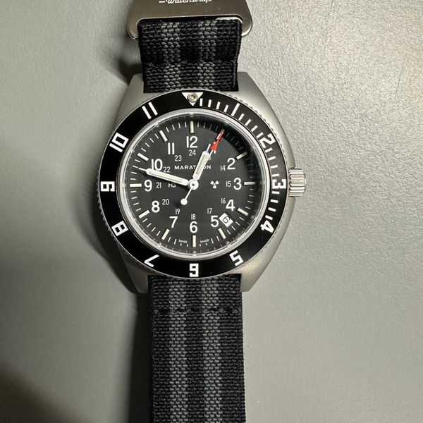 Marathon Watch - 41mm Steel Navigator with Date (SSNAV-D) | WatchCharts ...