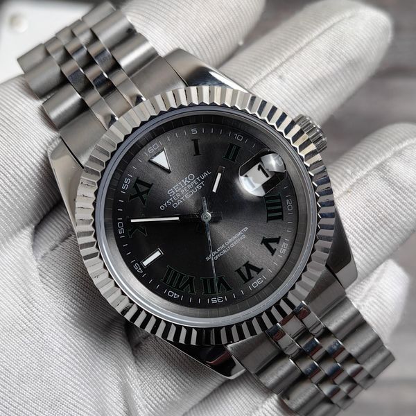 [WTS] Seiko Wimbledon Datejust Mod - $140 | WatchCharts Marketplace