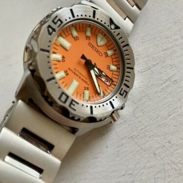 Seiko Orange Monster SKX781K Wrist Watch for Men | WatchCharts