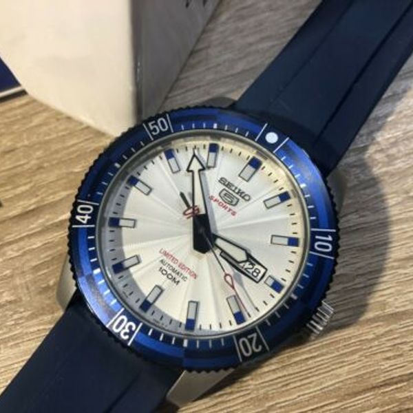 Seiko 5 Sports DayDate SRP781K1 „ Mount Fuji Heritage „ Limited 4R36 ...