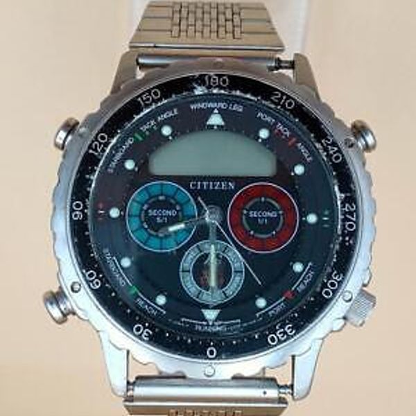 Citizen Promaster C050-088379 Vintage Digital Analyzer Yacht Timer ...