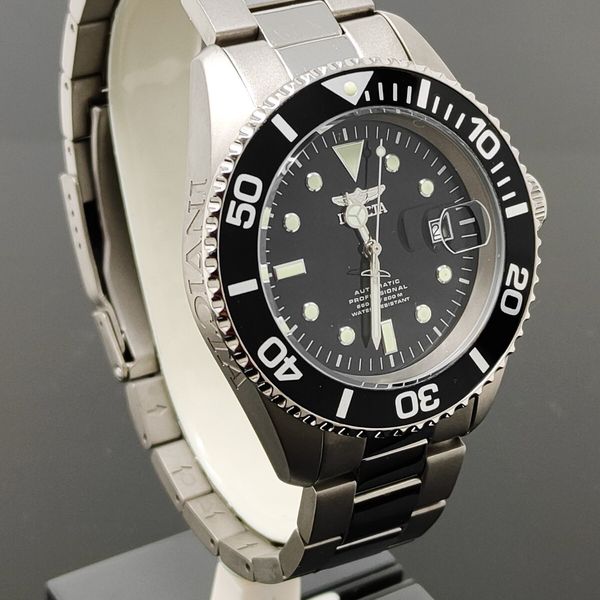 Invicta Pro Diver 0420 Automatic 45mm Titanium Men's Watch ...