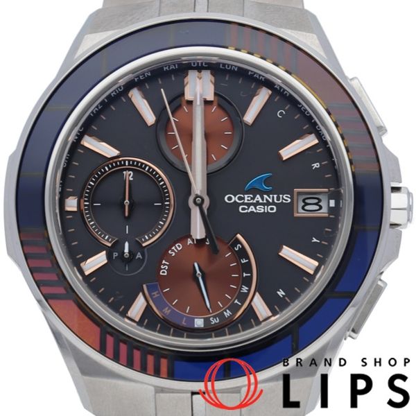 Casio Oceanus Manta Edo Kiriko solar radio clock OCW-S5000D-1AJF ...