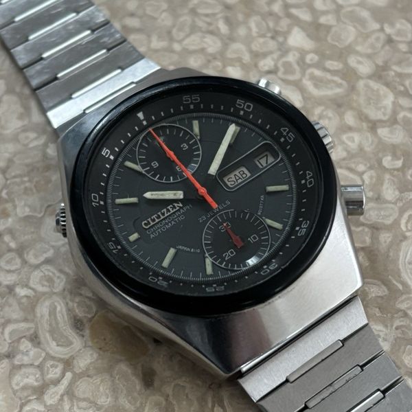 Vintage Citizen Chronograph Spider Flyback cal 8110A REF. 67-9119 ...
