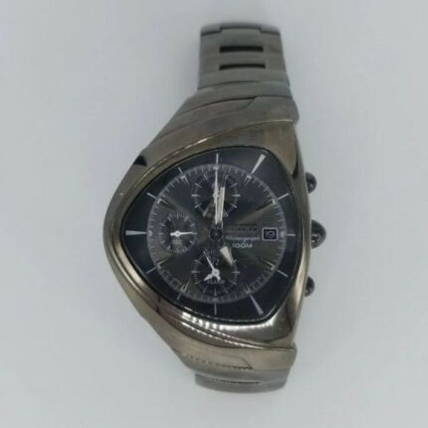 Seiko Triangle Rare Chronograph Alarm Men's 7T62-OGHO Vintage Watch ...