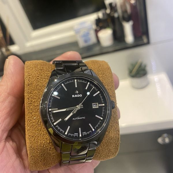 Rado Hyperchrome Black Ceramic Automatic Watch 42mm | WatchCharts ...