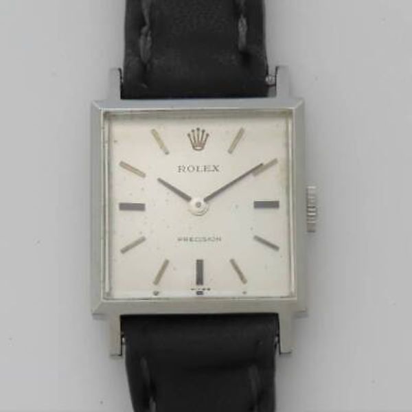 Moving ROLEX PRECISION Hand Wound Vintage Watch | WatchCharts Marketplace