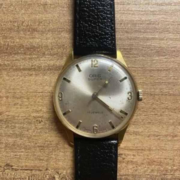 Vintage Oris Super 17 Jewels 36mm Menâ s dress Watch Manual Wind ...