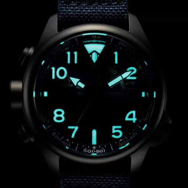 CITIZEN PROMASTER LAND Altichron BN4065-07L Eco-Drive Titanium ...