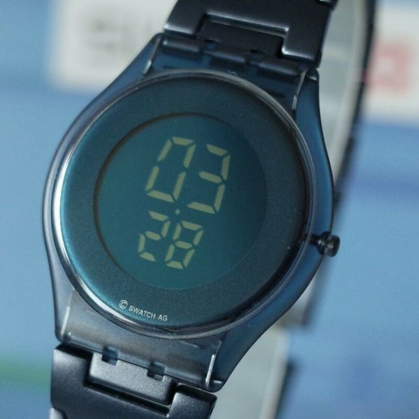 Swatch 2002 Skin .Beat Watch SIN103AG Breeze | WatchCharts Marketplace