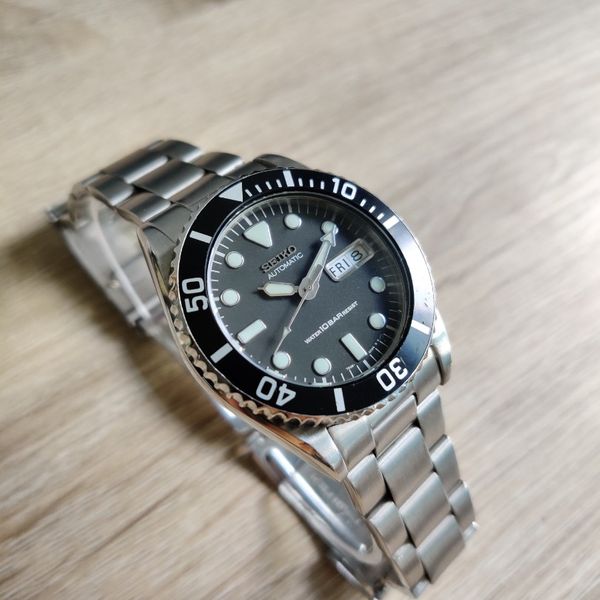 Mint Serviced Discontinued Seiko SKX023 Diver Dive Watch | WatchCharts ...
