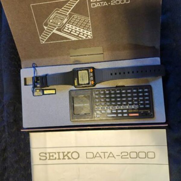 Seiko Data-2000 Beautiful Condition READ | WatchCharts Marketplace