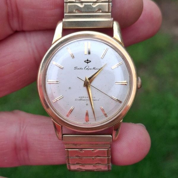 1960 SEIKO GYRO MARVEL SD 14081 EGP 20Mic. Cal.290 Automatic Vintage ...
