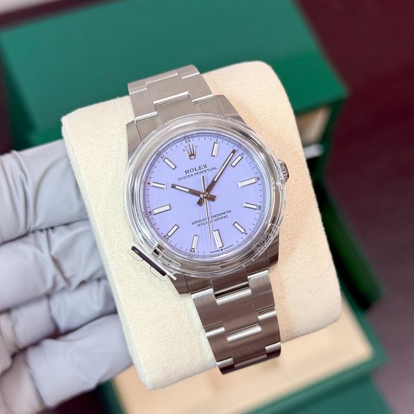FS: Rolex Oyster Perpetual 34 NEW 2026 FEBRUARY 124200 Lavender ...