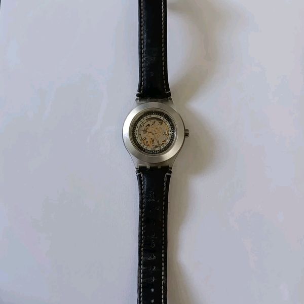 Montre MÃ©canique Swatch Irony Squelette AG 2001 Diaphane Swiss Made ...