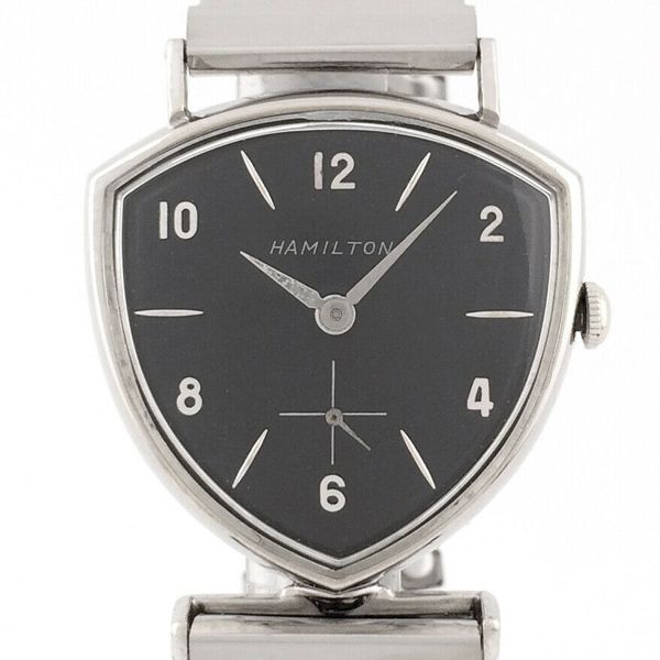 SCARCE WHITE HAMILTON "THOR" VINTAGE WATCH + ORIGINAL BRACELET, 1960 ...